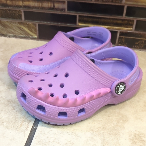 CROCS | Shoes | Crocs Kids Lavender Sandals | Poshmark